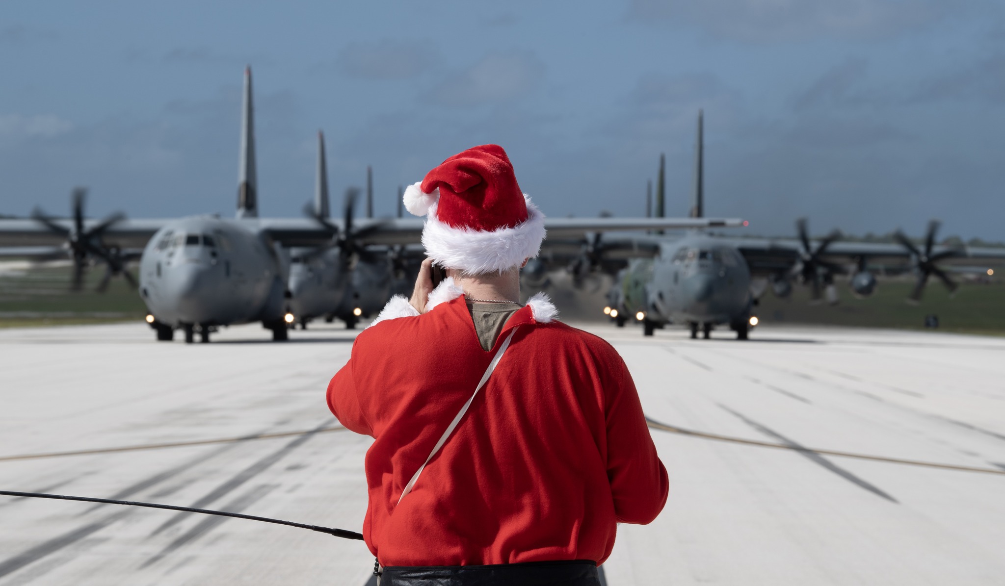 Andersen Air Force Base, Guam Operation Santa Drop 22 elephant walk ...