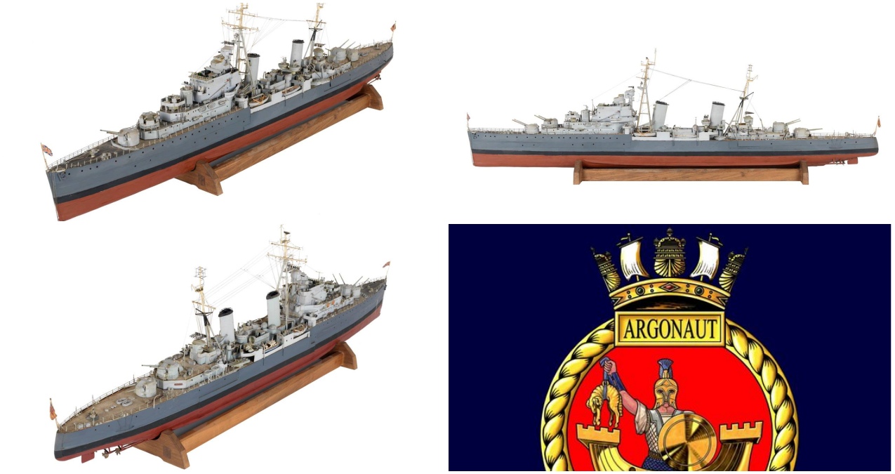 HMS Argonaut National Maritime Museum, Greenwich collage ...