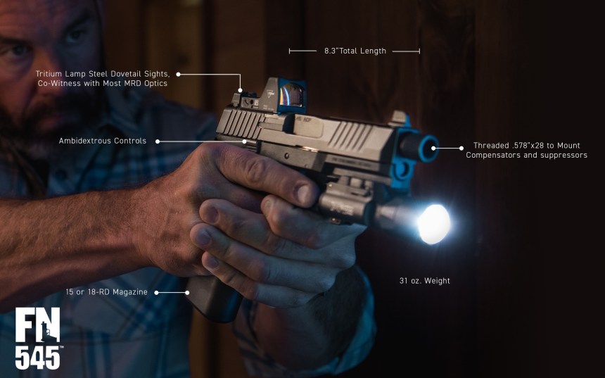 FN Breaks Ground on new 10mm, 45ACP Striker Fired Pistols ...
