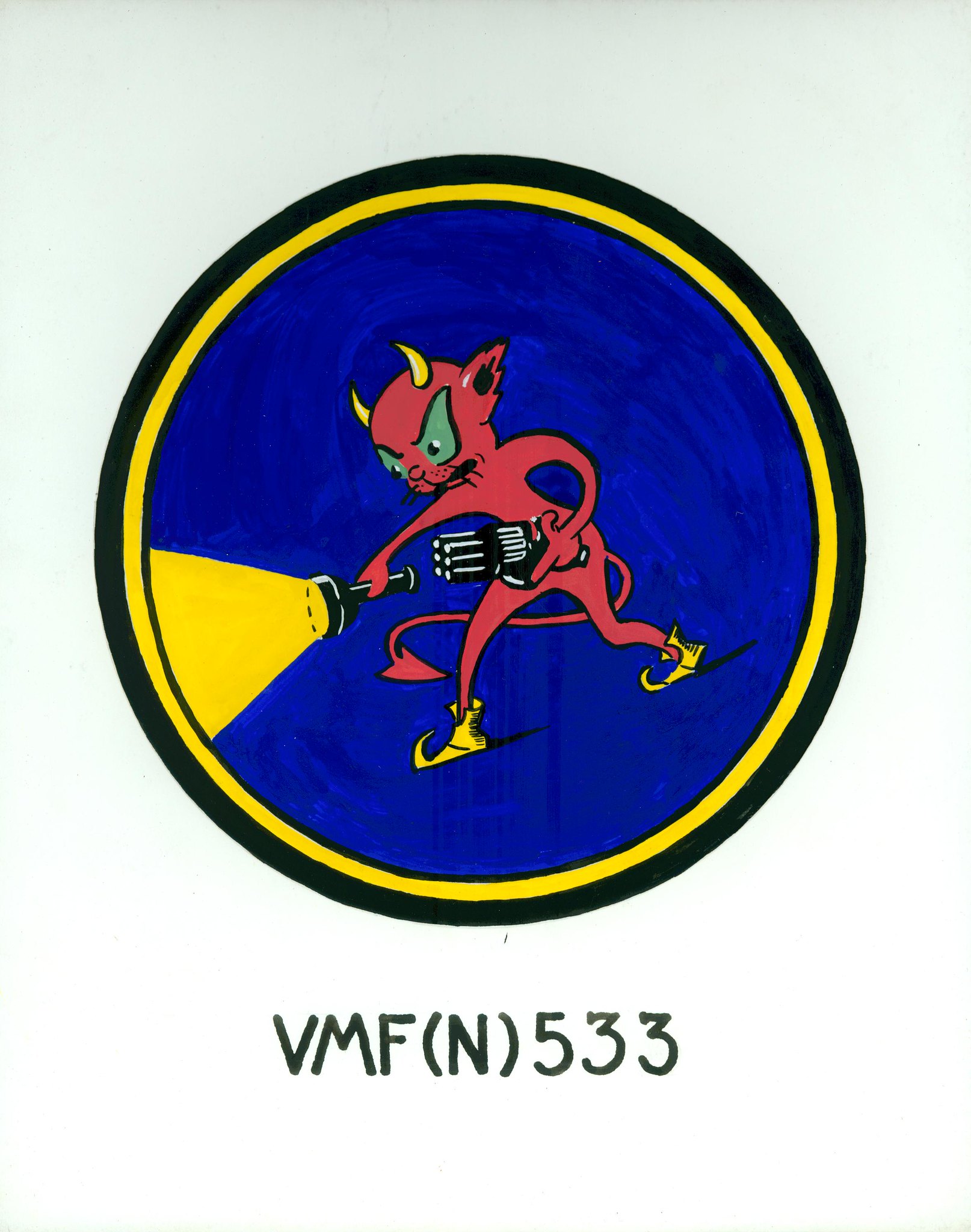 VMF(N) 533 Insignia, circa 1943 | laststandonzombieisland