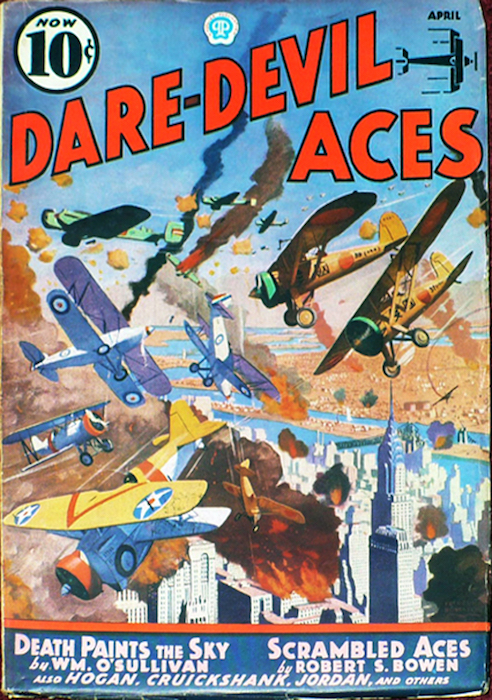 April 1937 issue of an American pulp magazine called Dare-Devil Aces ...