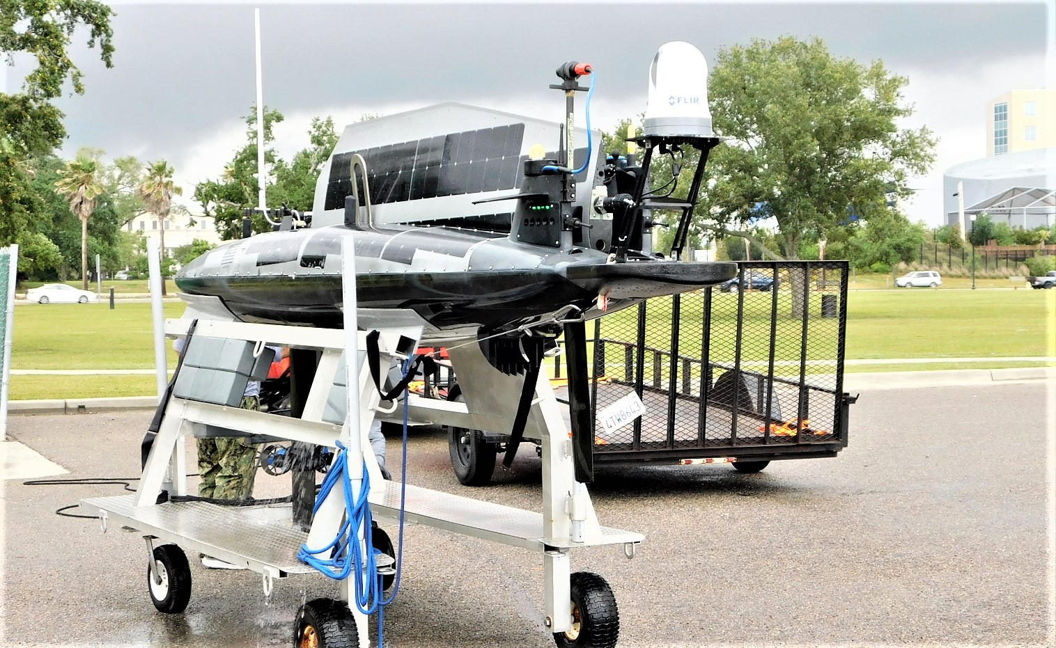 Spotted in the Mississippi Sound: Cool Little Haze Gray AUSVs ...