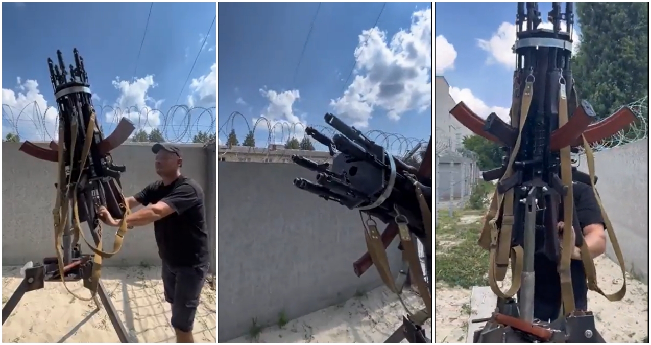 ukraine minigun | laststandonzombieisland