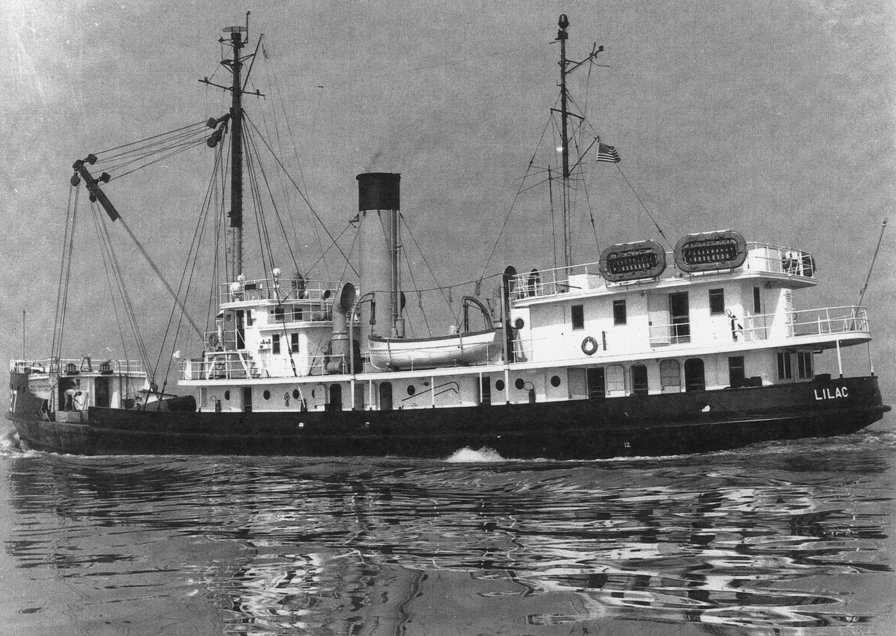 LILAC underway circa 1950s (U.S. Coast Guard) | laststandonzombieisland