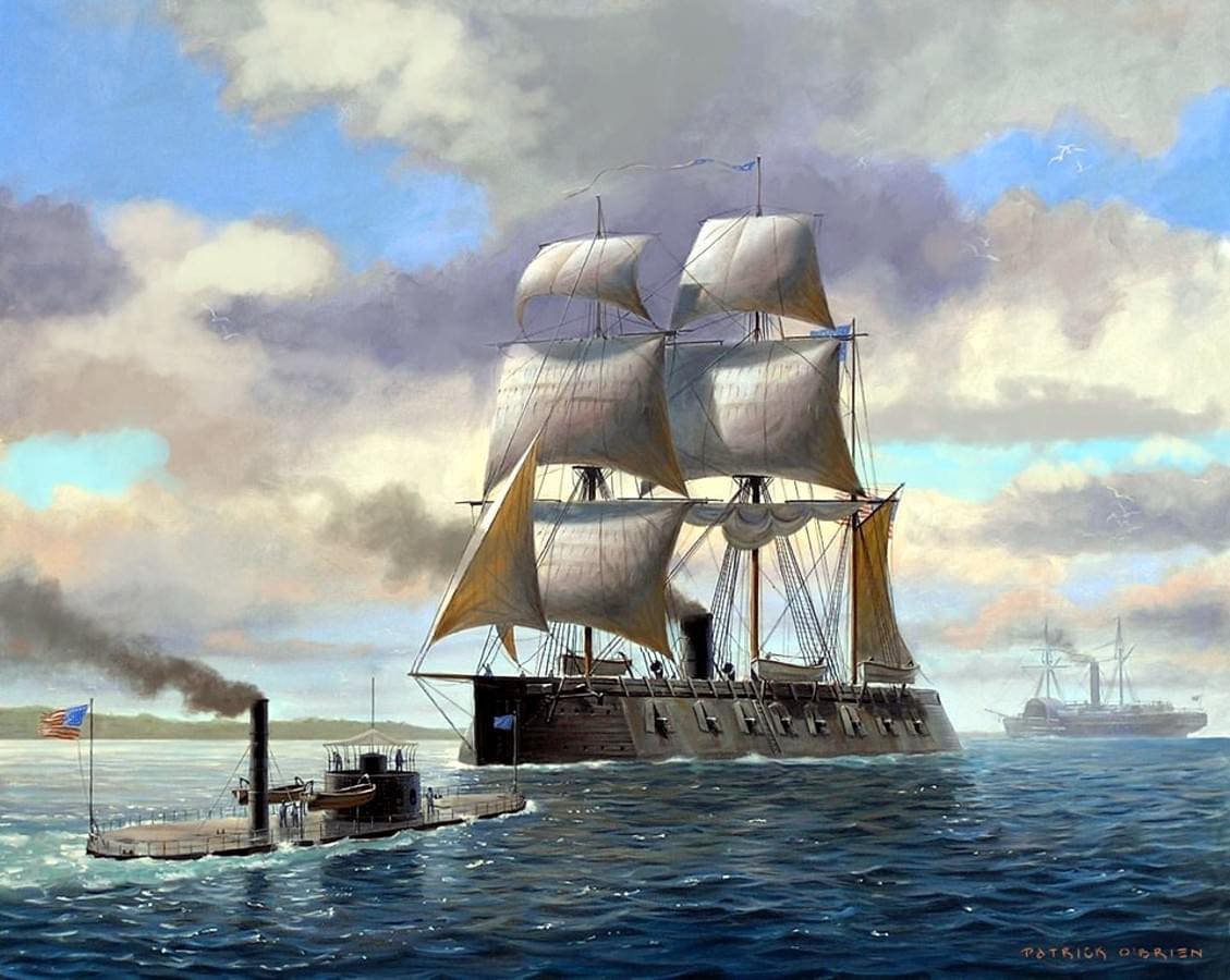 New Ironsides and an early monitor by Patrick Obrien ...