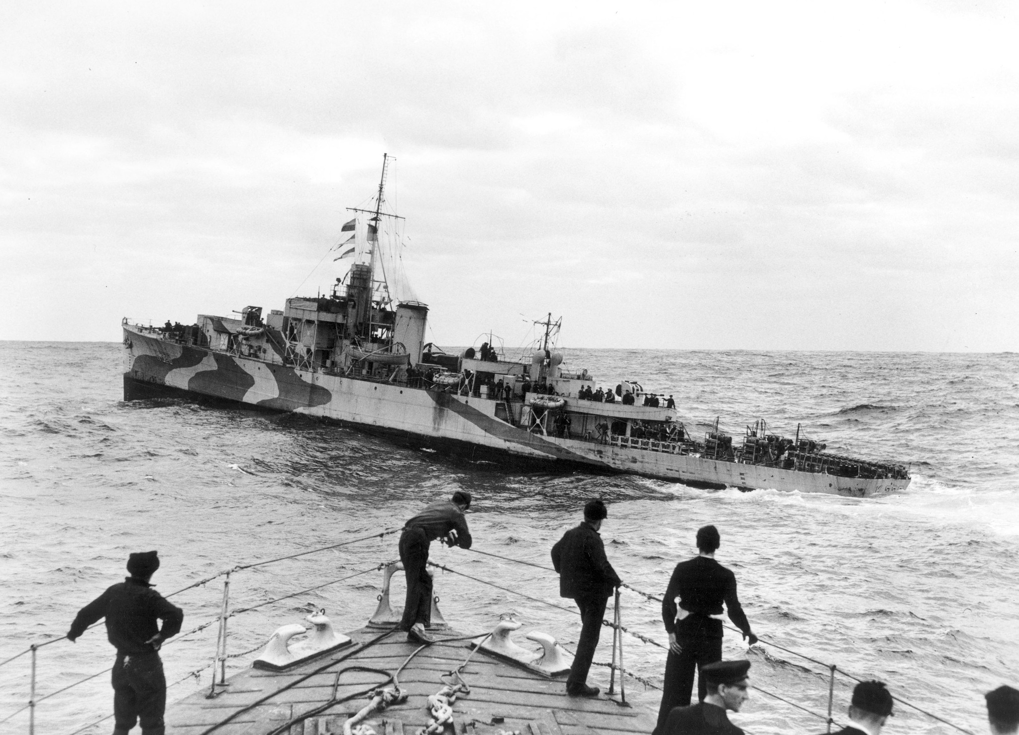 HMCS Swansea was credited sinking U 845, U 448, U 311 & U 247 ...