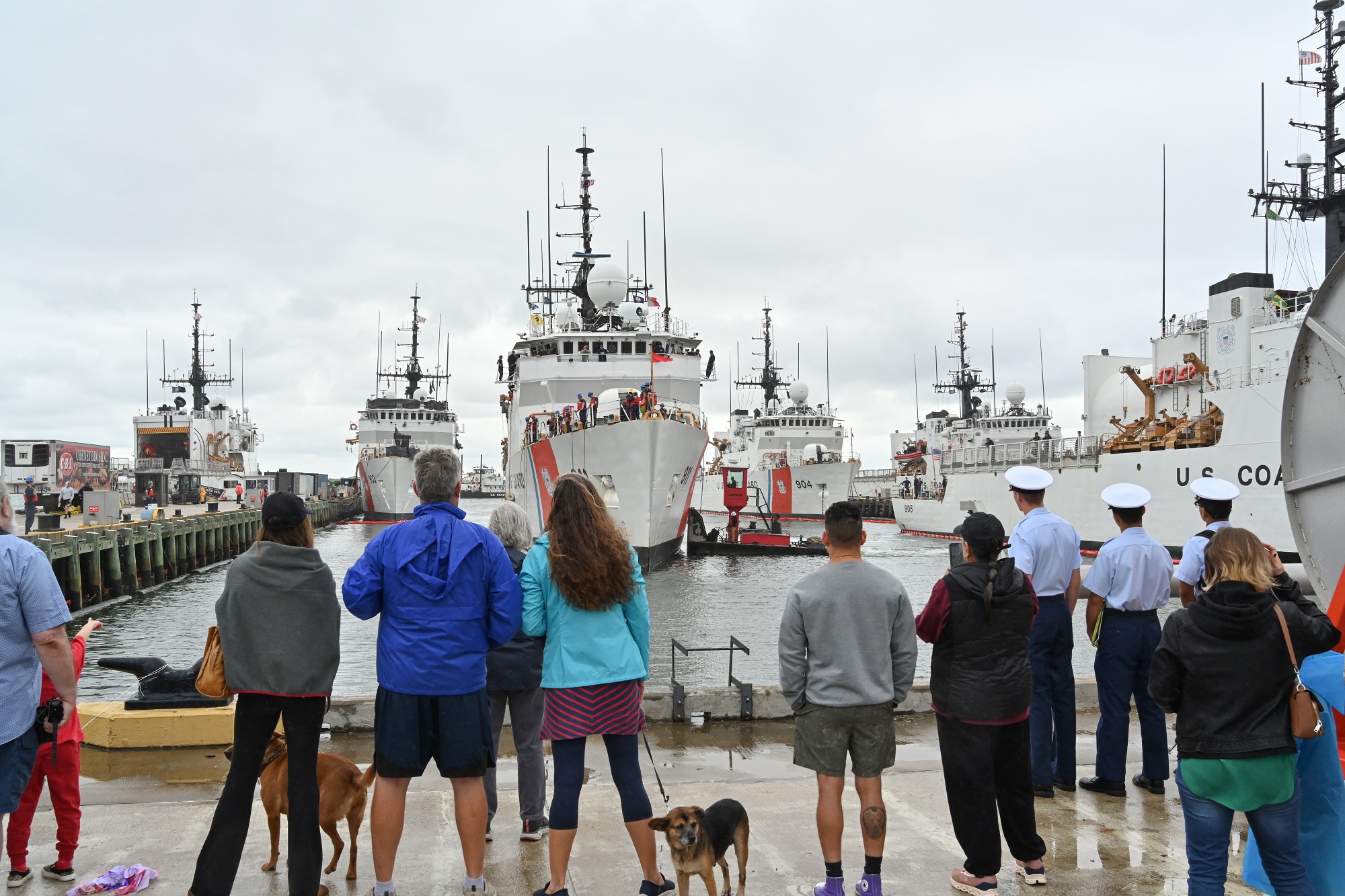 US Coast Guard Cutter Forward returns home following 78-day deployment ...