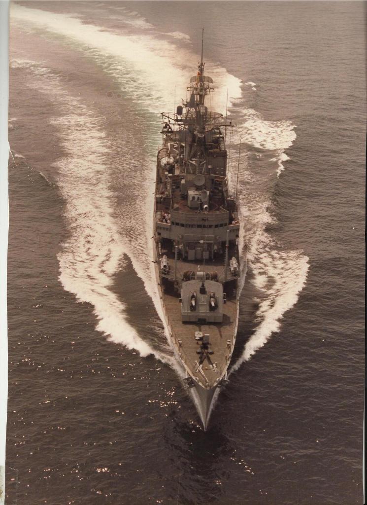 Gearing FRAM Churruca D61 Spanish service USS Eugene A. Greene DDR-711 ...