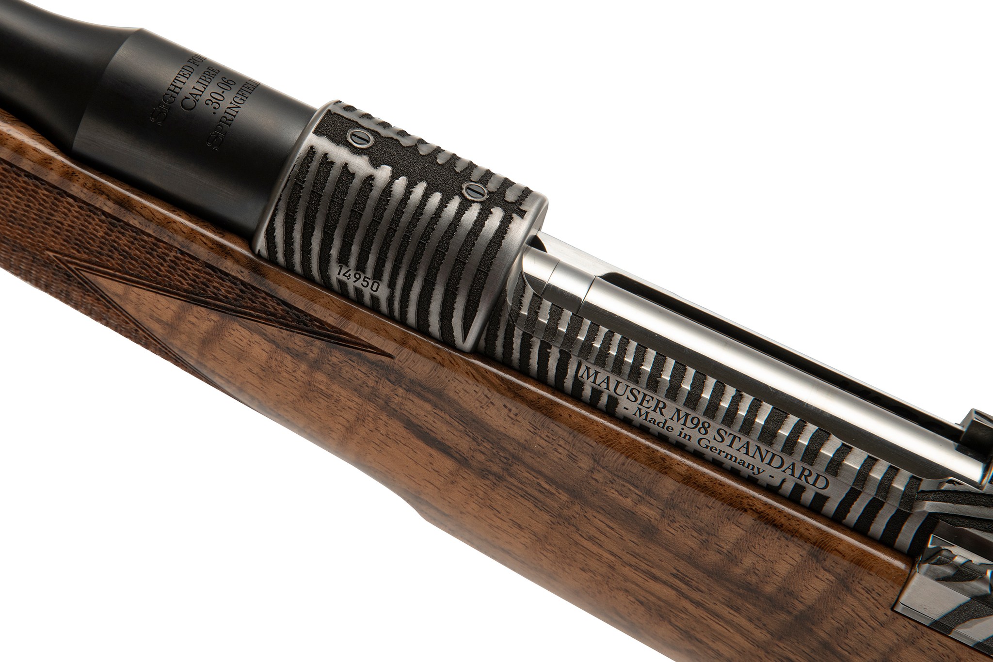 Zebra stripes: Beauty in Steel and Walnut (or polymer ...