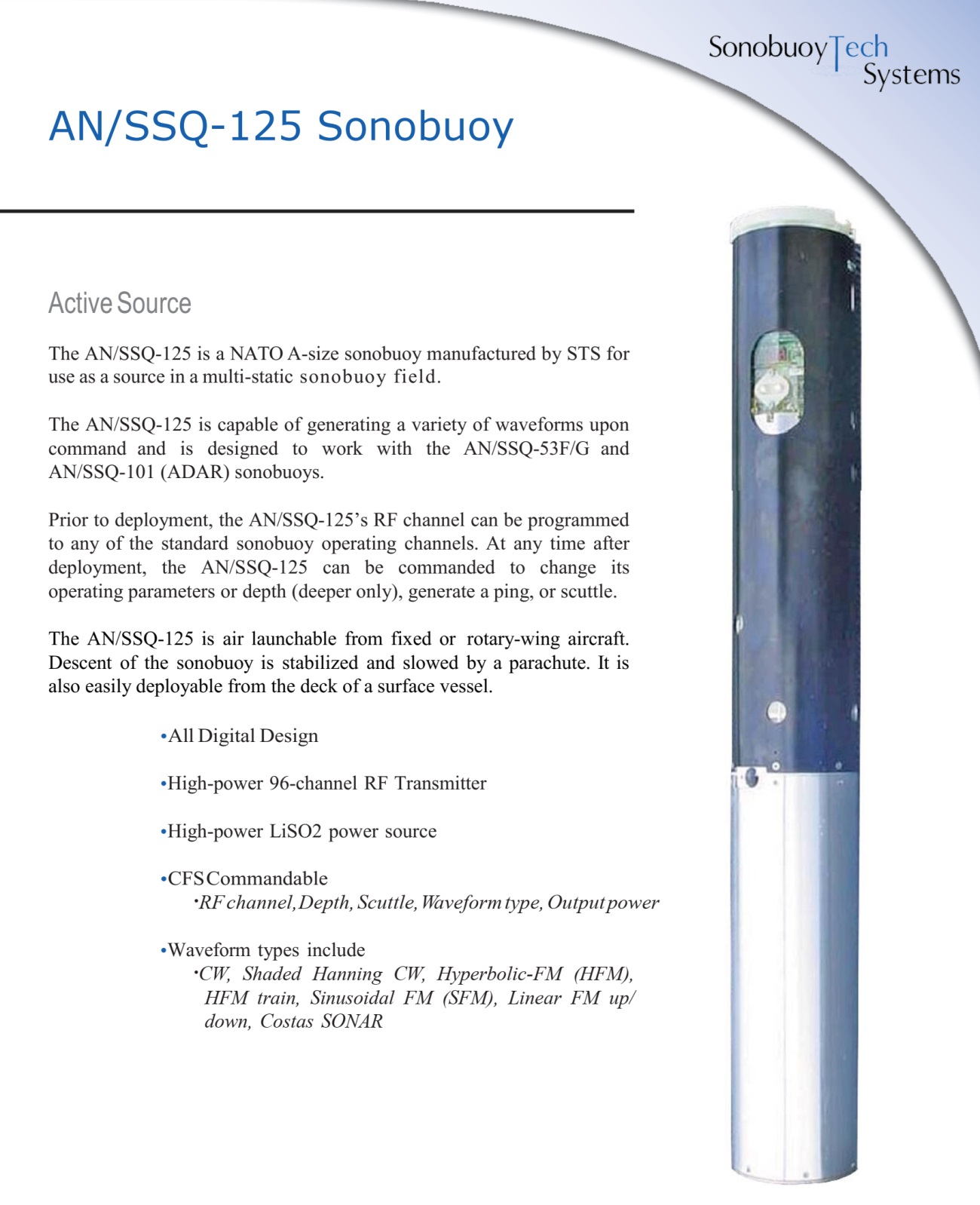 Contracts: You can walk on the Sonobuoys and Harriers Get Support to ...