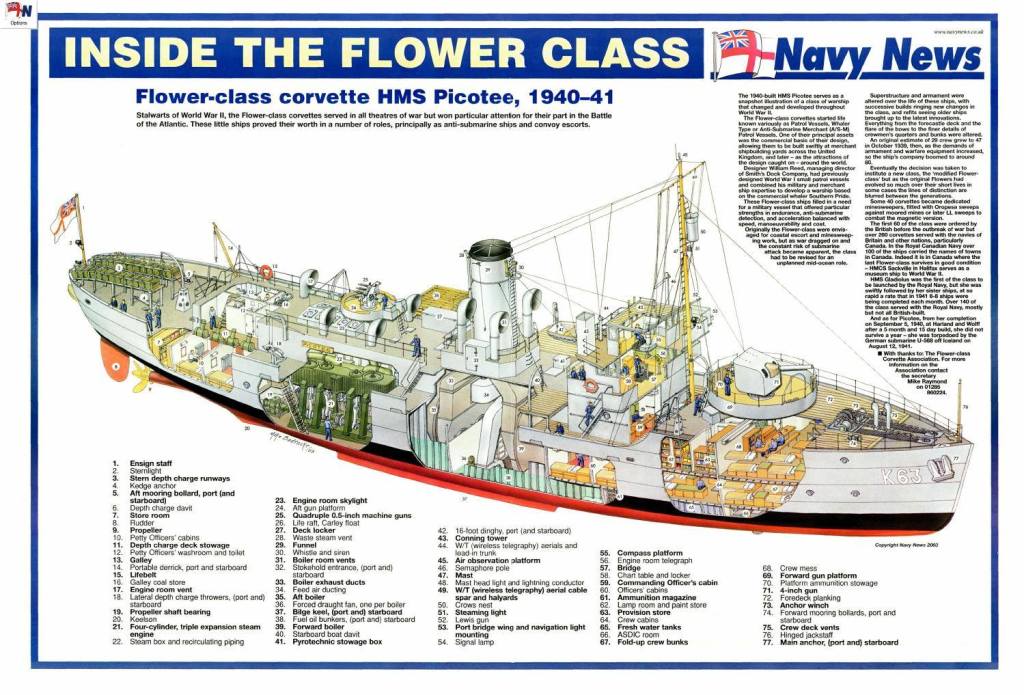 Flower-class corvette | laststandonzombieisland