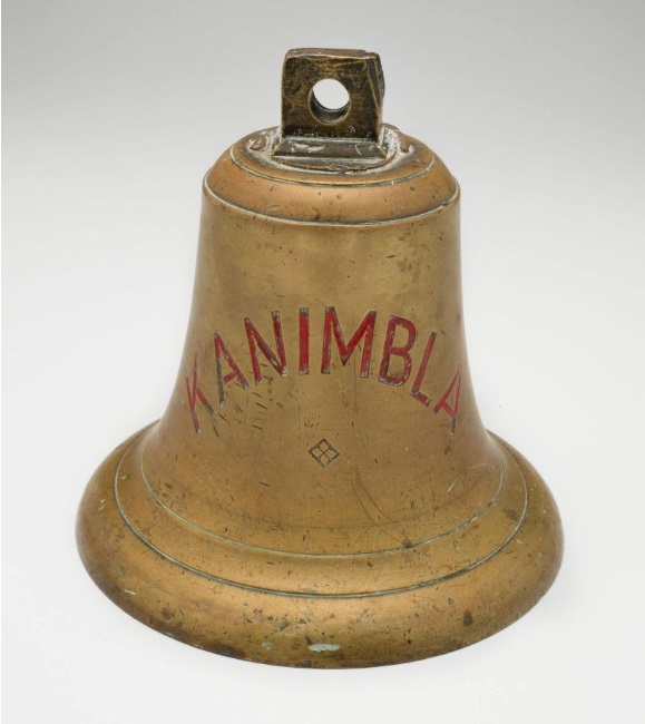 MV Kanimbla bell Australian National Maritime Museum ...