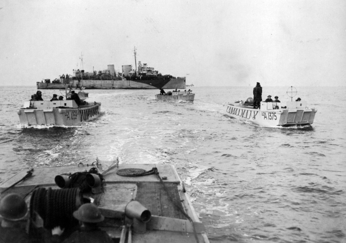 Prince David’s LCA 1375 1059 landing troops May 1944 Fabius ...