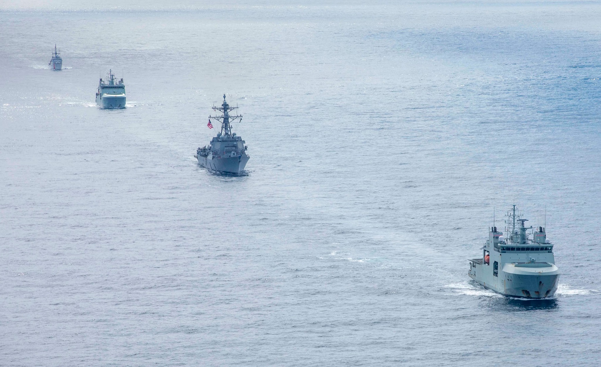 240818-N-MA550-1086 Delbert D. Black (DDG 119) Northland (WMEC 904 ...