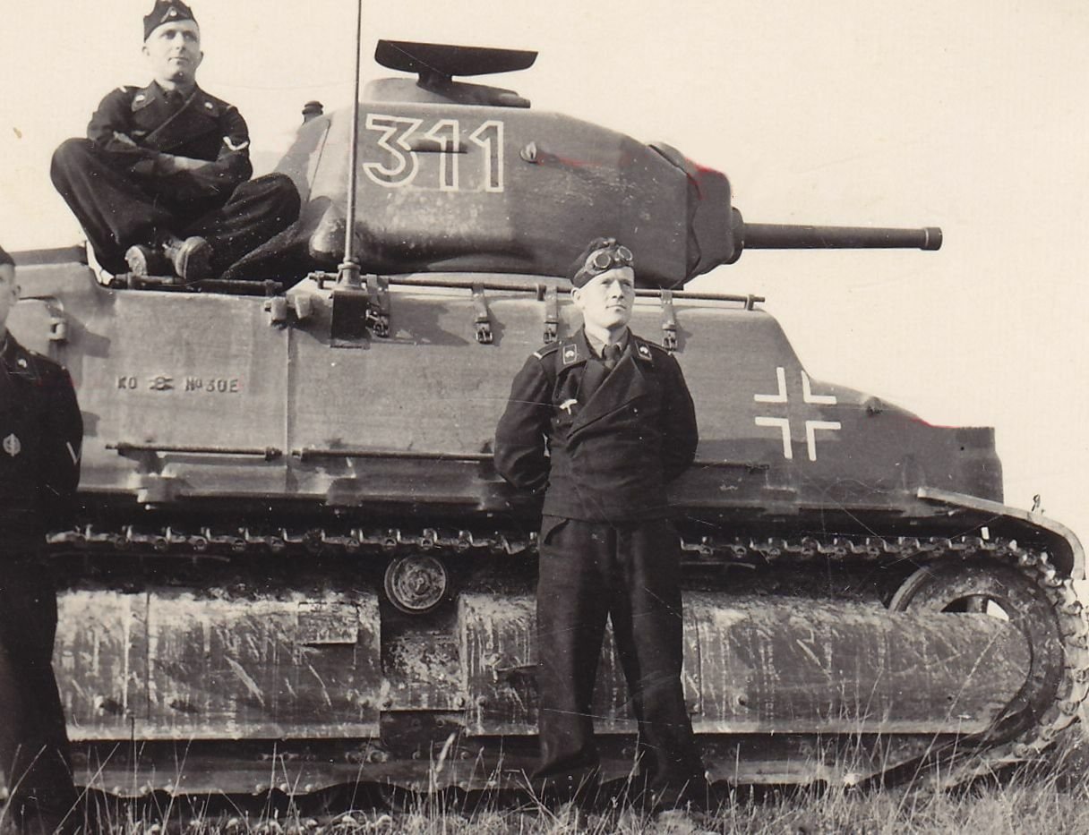 Somua S35 in German use tank French captured | laststandonzombieisland