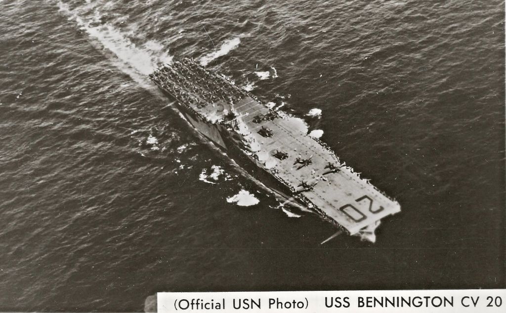 USS Bennington CV-20 underway WWII | laststandonzombieisland