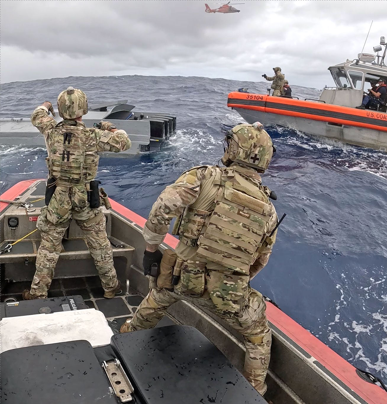 Coast Guard Cutter Munro interdicts suspected drug smuggling vessel in ...