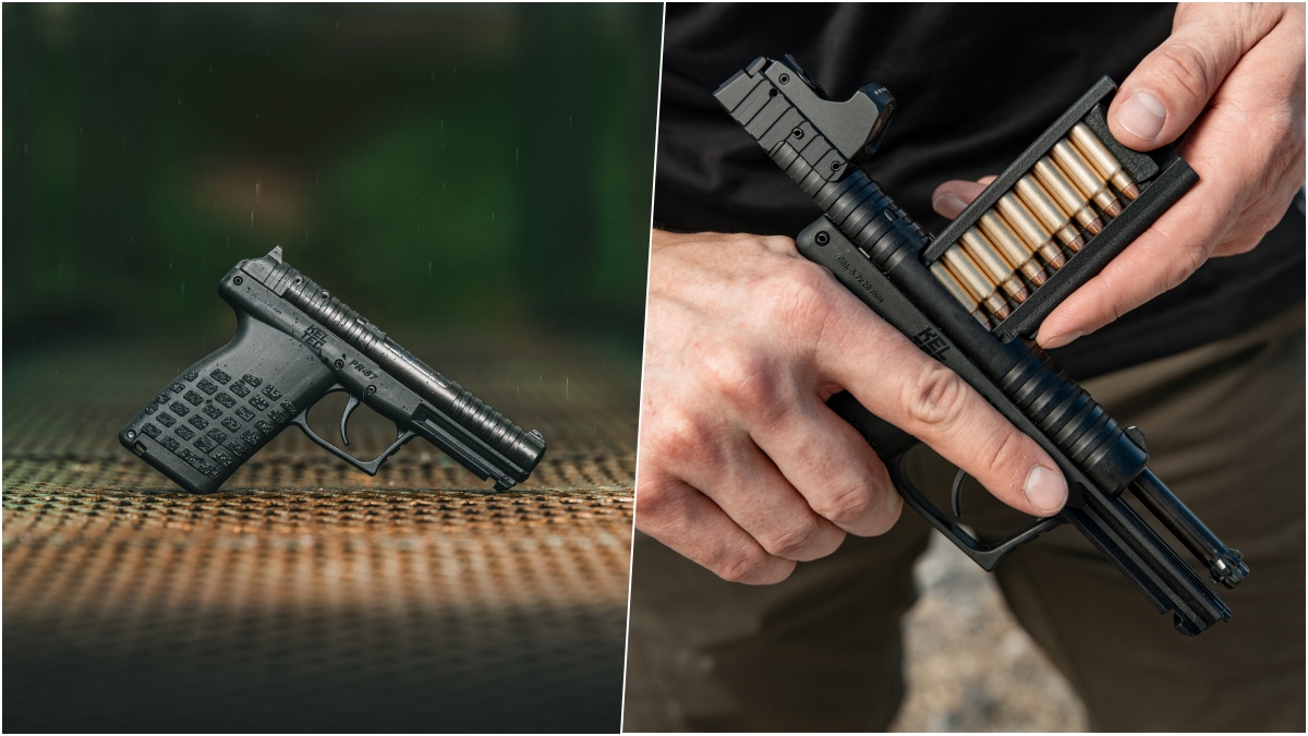 When is the last time that you saw a new top-fed pistol ...