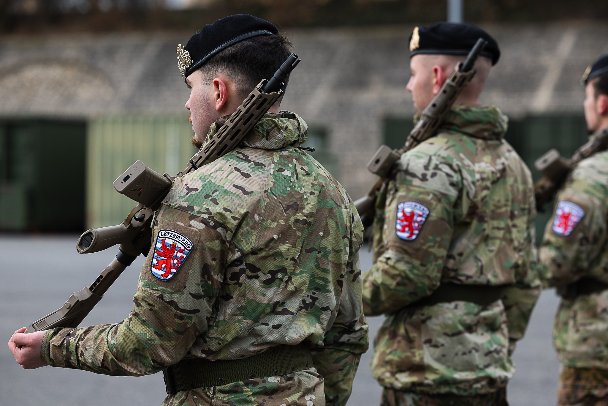 Luxembourg HK416 A7 Lëtzebuerger Armei training February 2025 d ...