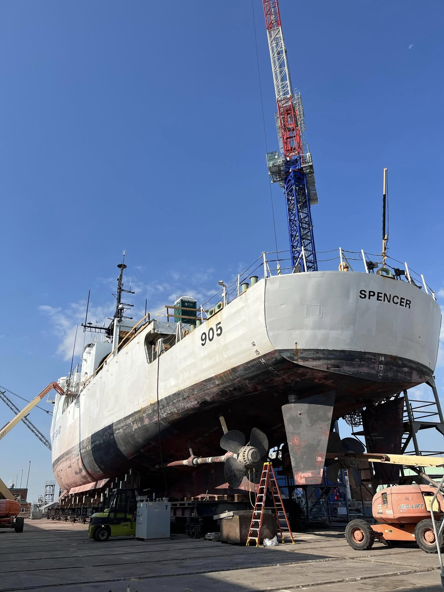 USCGC Spencer SLEP 2023 25 CGY 270 b | laststandonzombieisland