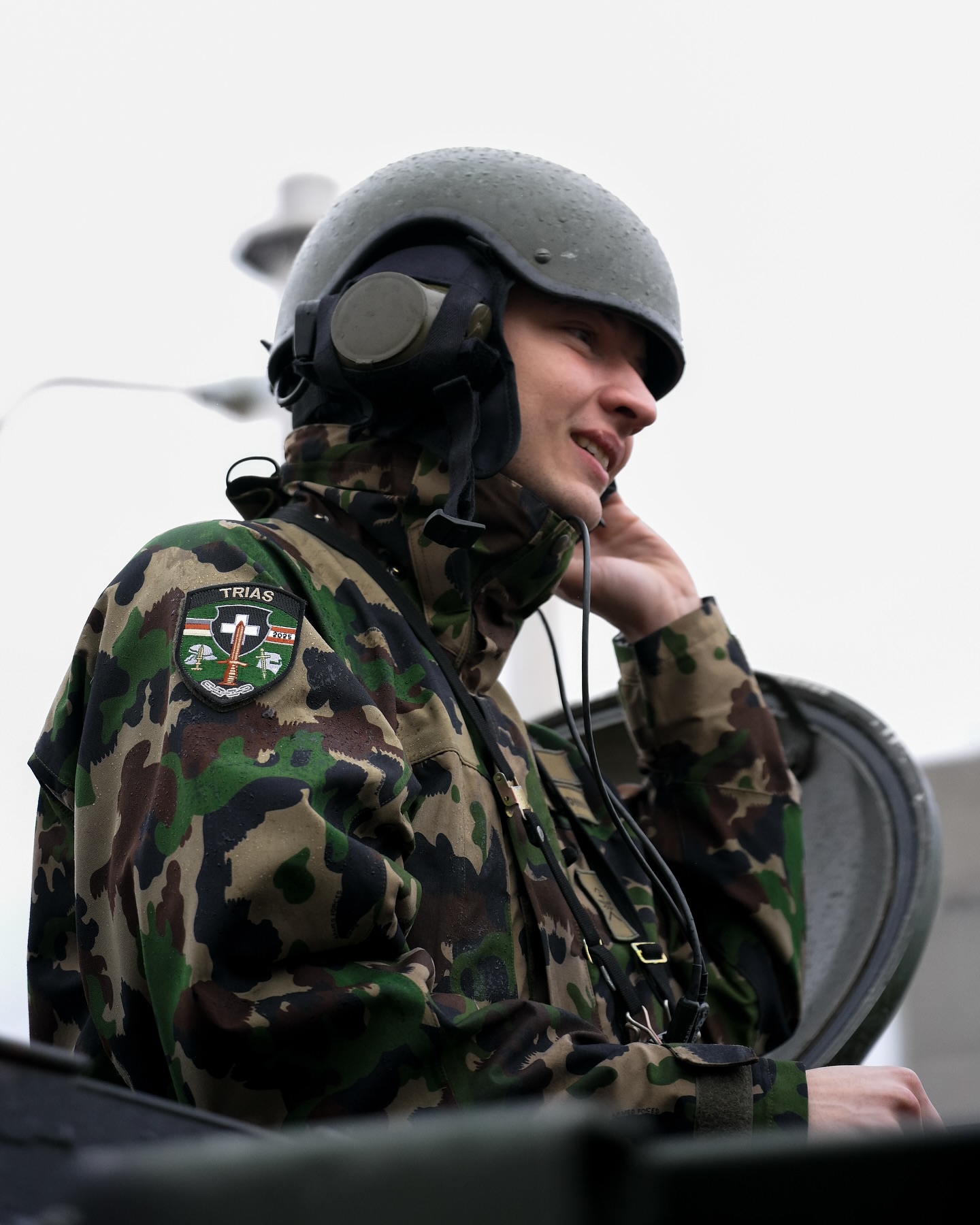 Swiss Panzer 2 Mechanisierten Bataillon 14 Austria April 2025 Trias ...