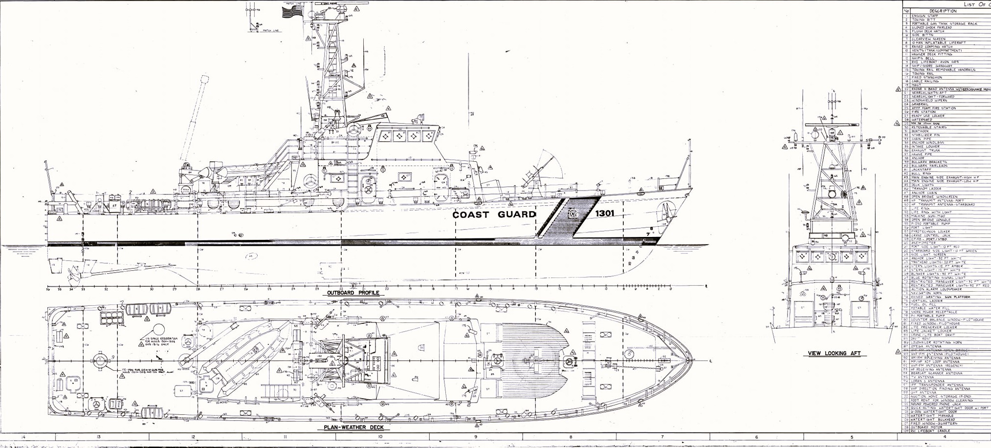 110 foot island class cutter plans WPB | laststandonzombieisland