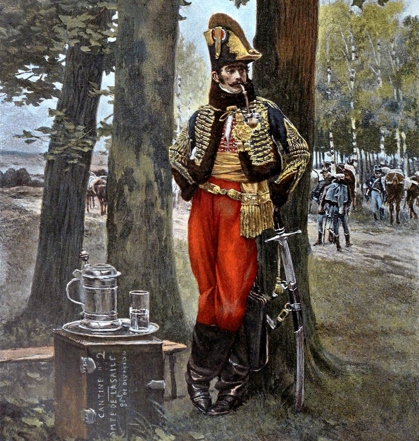 Général de Division Antoine Charles Louis, Comte de Lasalle hussar ...