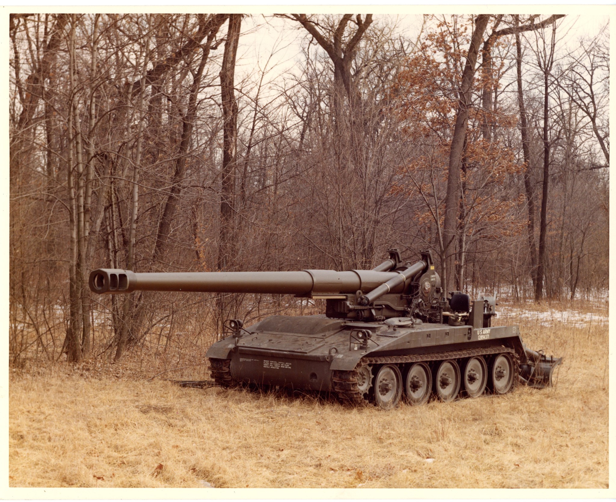 1976 Rock Island Arsena M110E1 203 mm 8-in Self Propelled Howitzer with ...