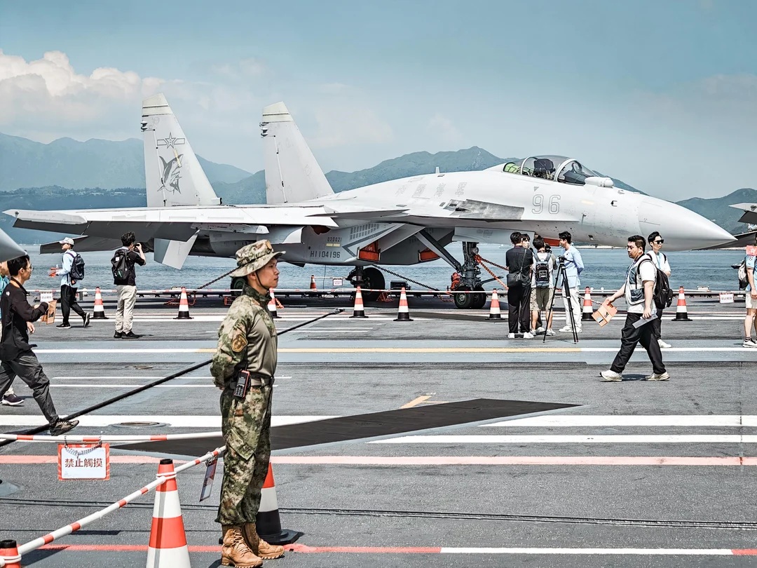 PLA Navy Type 002 aircraft Hong Kong July 2025 e | laststandonzombieisland