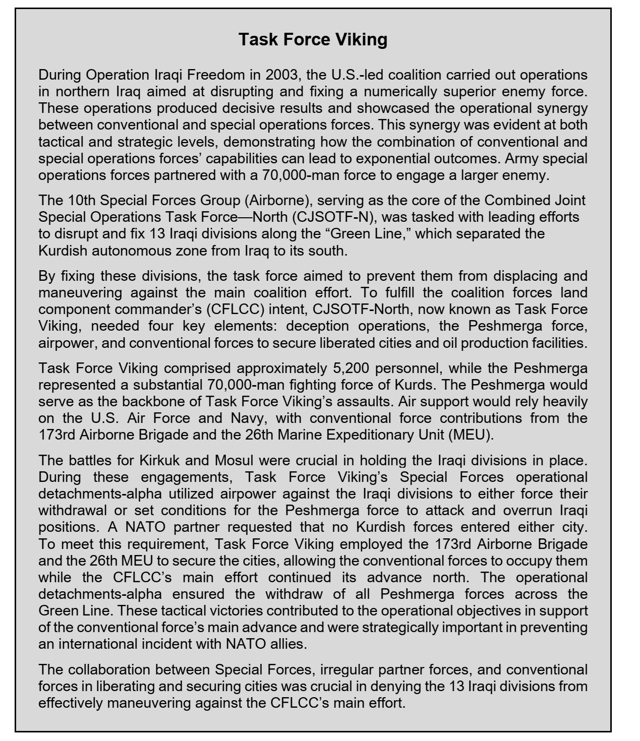 Army Special Operations, a primer | laststandonzombieisland