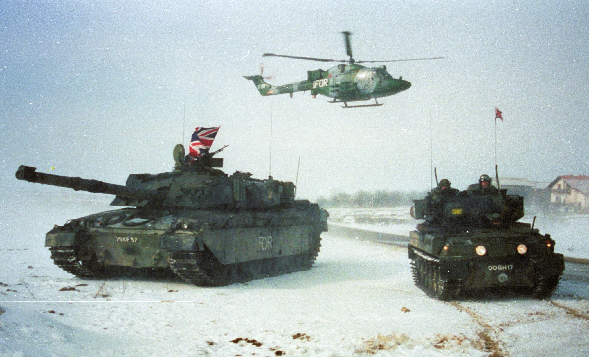 Challenger 1 3rd Troop A Squadron RECCE Troop Scimitar AAC Lynx ...