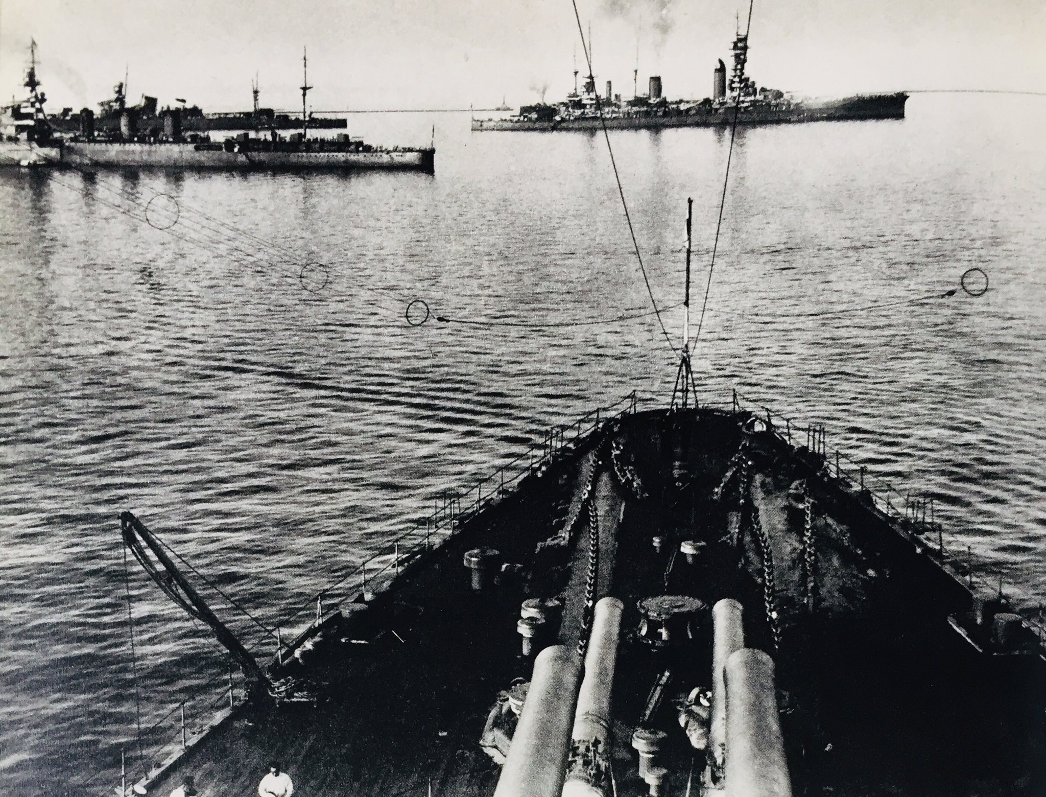 October 1928, Kure Nagato Fuso Tokiwa Nagara Furutaka ...