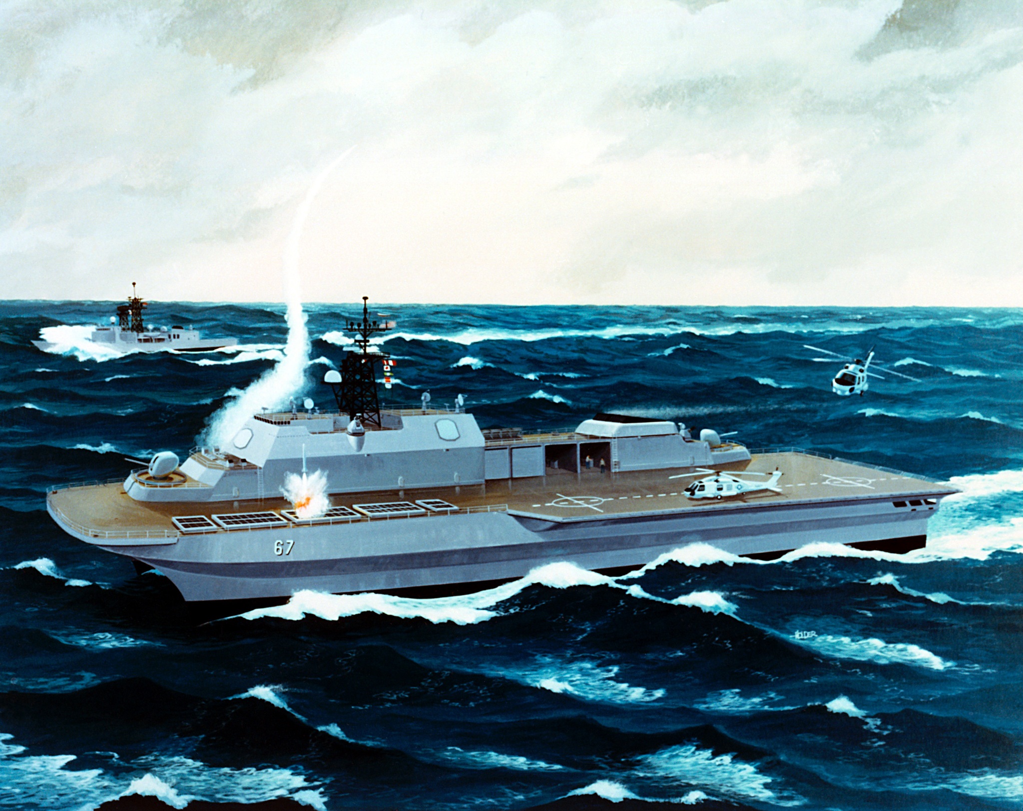 Just when you thought cruisers were gone, they pop back up ...