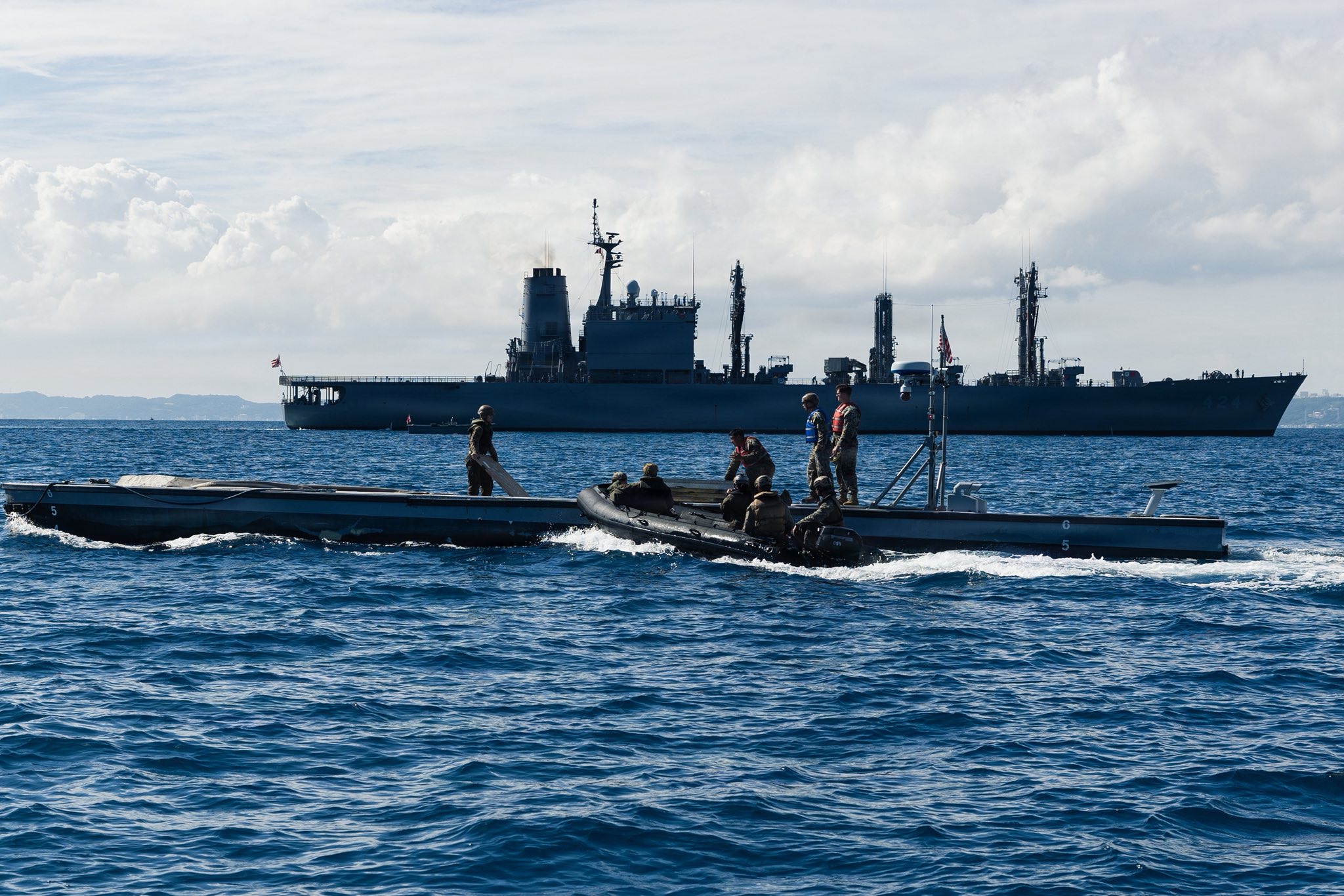 31st MEU Autonomous Low-Profile Vessel, dec 3, 2025 Okinawa at sea ALPV ...